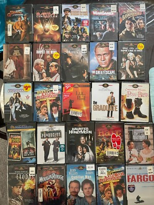 26 MGM DVDs ULTRA RARE OUT OF PRINT BRAND NEW SEALED Pick Your DVD and ...