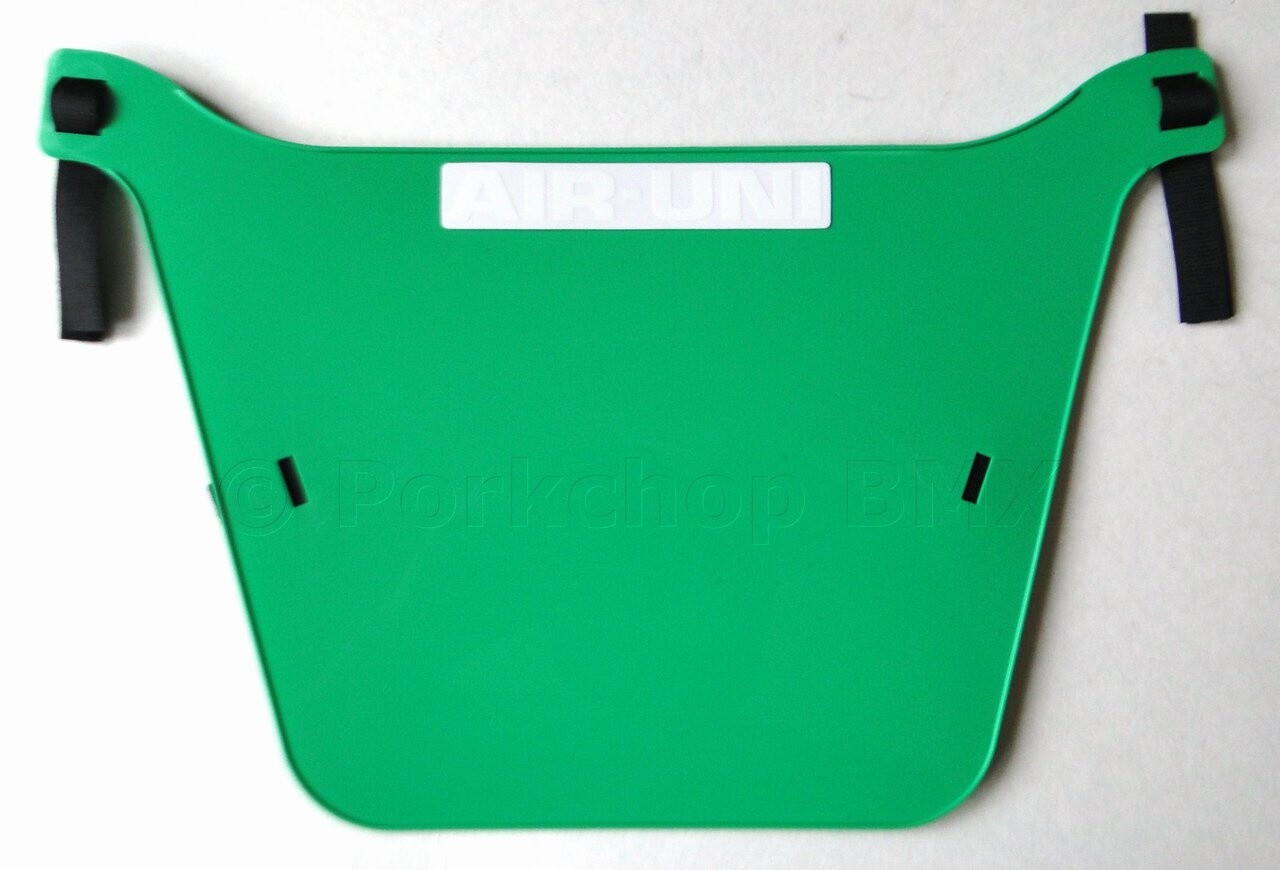 Air Uni BMX Number Plate from Original 1980 s Molds XL GREEN EBay air-uni-bmx-number-plate-from-original-1980-s-molds-xl-green-ebay