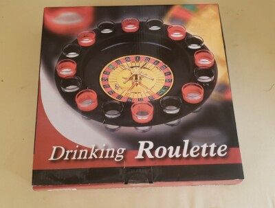 Shot Glass Roulette Novelty Gifts Drinking Party Game 16PCS Red/Black ...