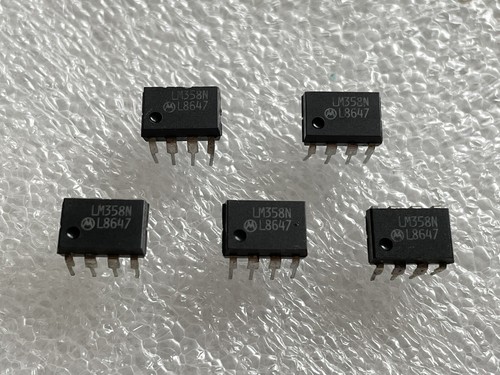 5pcs LM358N Motorola Low power dual operational amplifier LM258 LM2904 ...