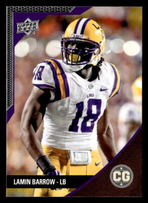 Lamin Barrow 2014 Upper Deck Conference Greats Card #65 LSU Tigers | eBay
