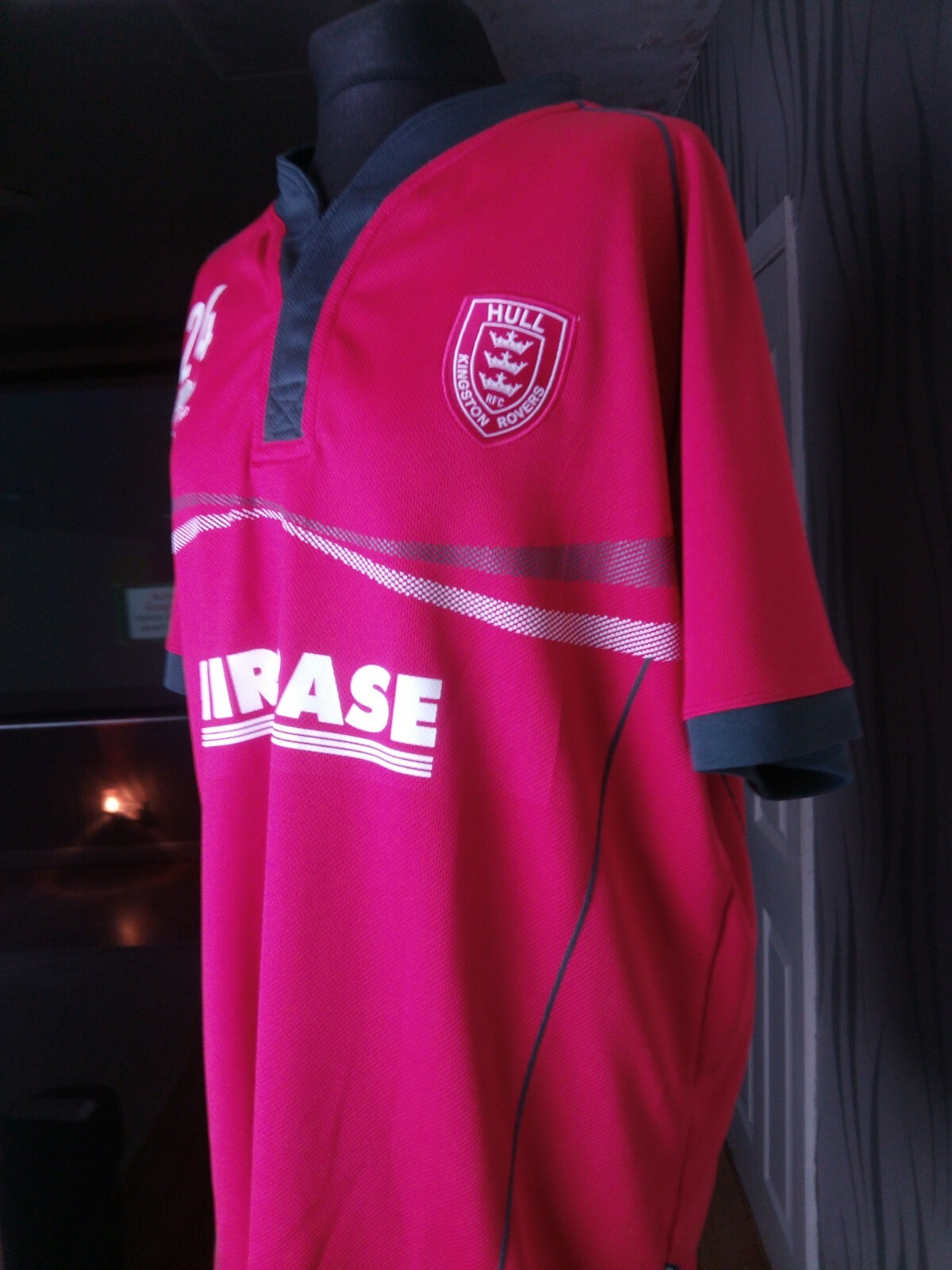 HULL KINGSTON ROVER - BURRDA SPORT RUGBY SHIRT SIZE XL | eBay