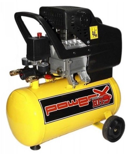 COMPRESSORE 50 LT OLIO 8 BAR 2 HP 2 MANOMETRI 2 CONNETTORI 170L/M 719 ...