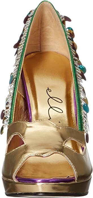 Ellie Shoes E-414-Masquerade 4" Heel Women's Costume Peep-Toe Pump. | eBay