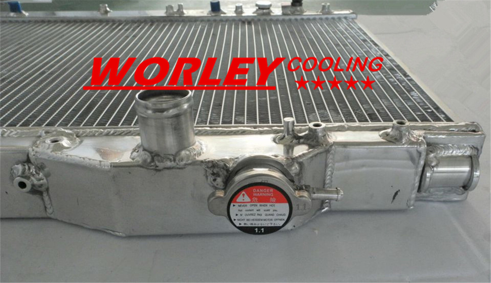 NSW-Aluminum Radiator for Toyota Supra Turbo JZA80 1993-2002 94 95 96 ...