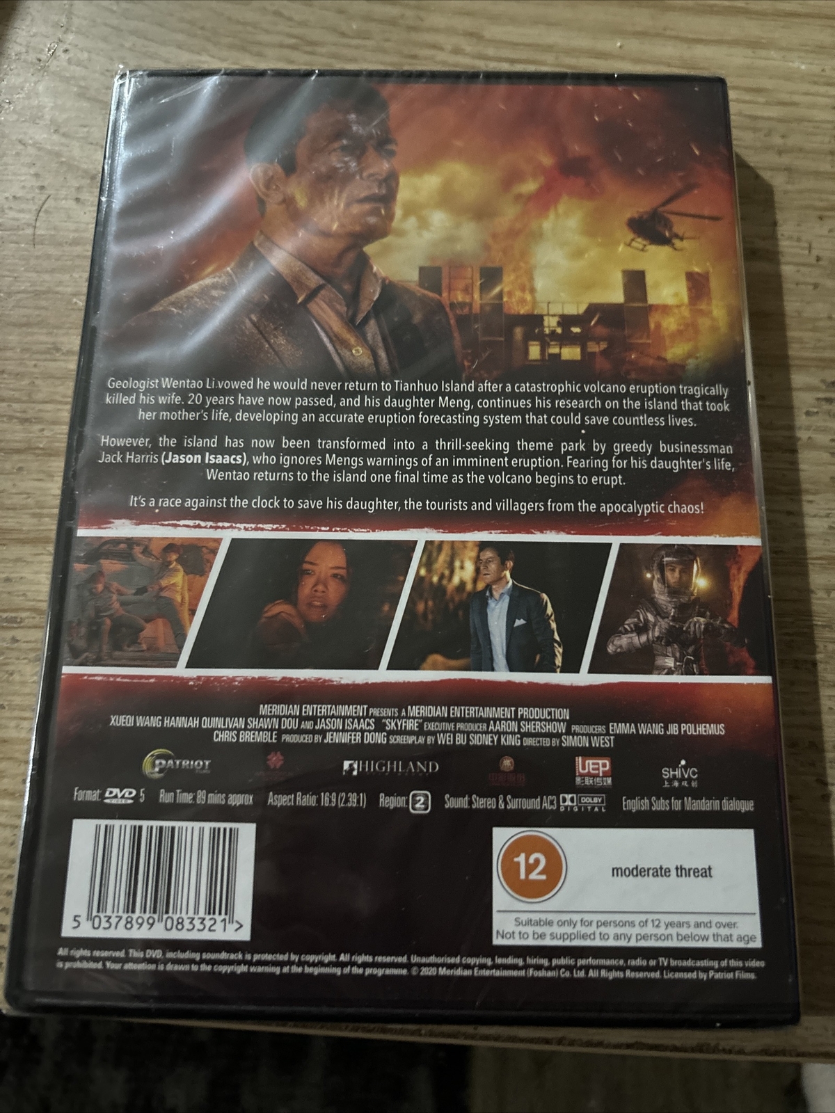 Skyfire - DVD 2020 Jason Isaacs UK Region 2 Fast DISPATCH for sale ...