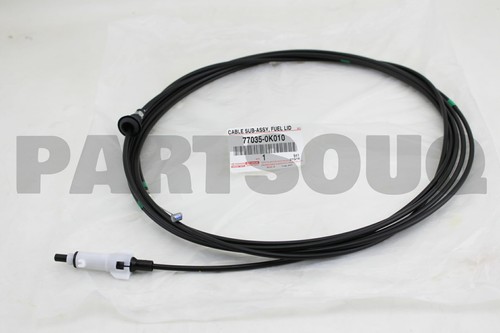 770350K010 Genuine Toyota CABLE SUB-ASSY, FUEL LID LOCK CONTROL 77035 ...