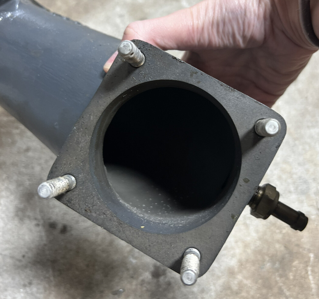 Lycoming Beechcraft Intake Elbow & Check Valve #71592 | eBay