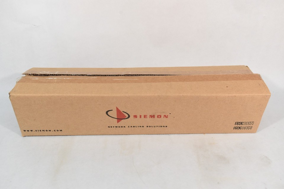Siemon Tera Max Patch Panel TM-PNLZ-24-01 Fixed Wire Manager | eBay