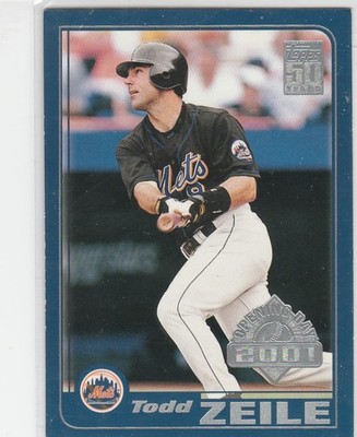 2001 topps opening day #115 Todd Zeile METS | eBay