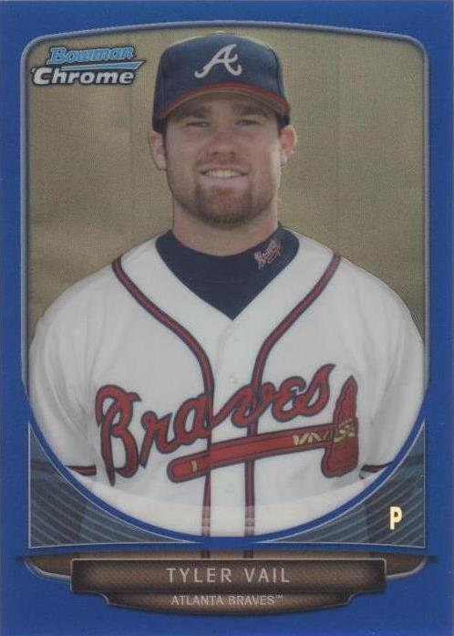 2013 Bowman Draft Picks & Prospects - Draft Picks Chrome Tyler Vail # ...