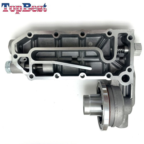 New Oil Cooler Cover Filter Head 3974325 for Cummins 6CT ISC QSC 8.3 ...