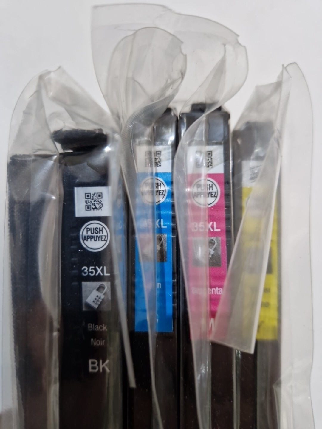 EPSON 35Xl Genuine Black Cyan Magenta Yellow Ink Cartridges - Original ...
