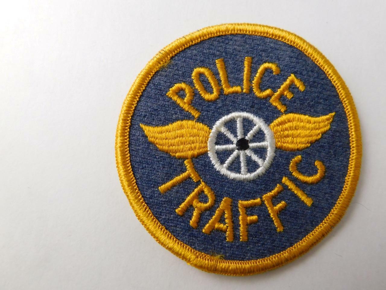 POLICE TRAFFIC DIVISION OFFICER VINTAGE PATCH BADGE COLLECTOR | eBay