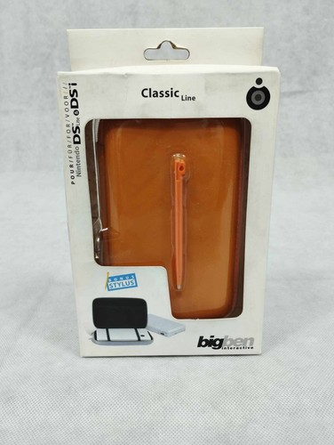Pochette Sacoche + Stylet Orange Classic line Neuf Nintendo DS Lite DSI ...