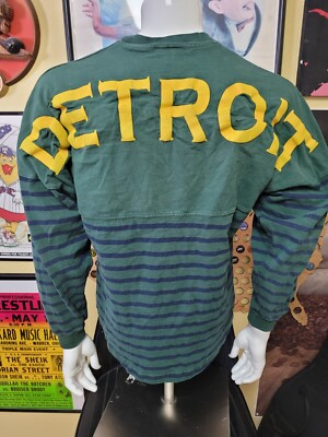 Wayne State University Warriors Long Sleeve Jersey T Shirt XS Medium ...