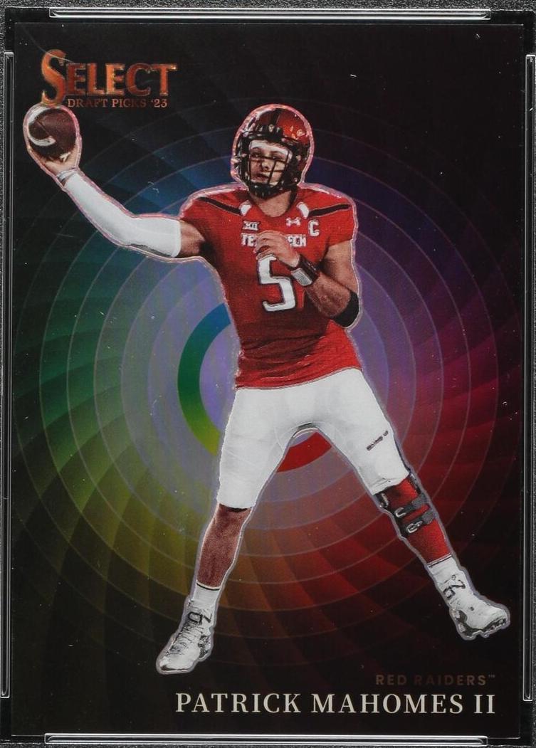 2023 Panini Select Draft Picks - Color Wheel Patrick Mahomes II #CW-PM ...