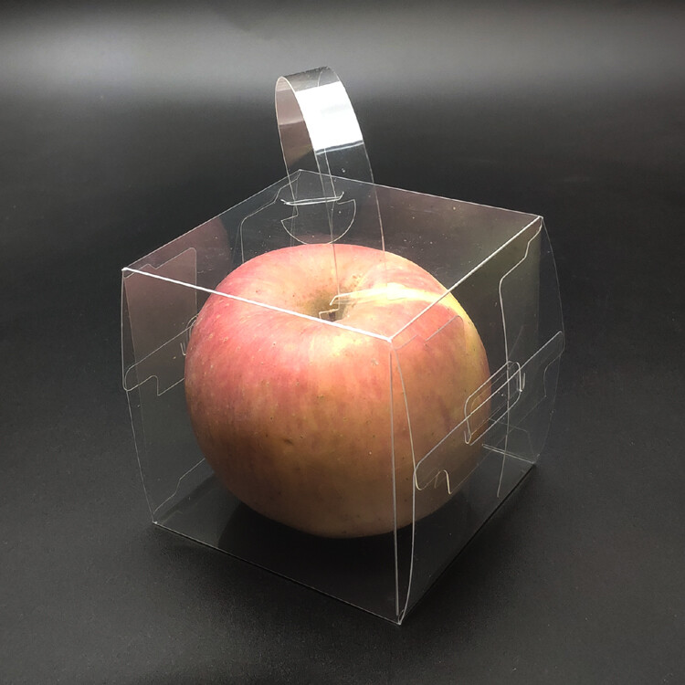 10X Clear Boxes With Handle PVC Cube Empty Box Wedding Favour Gift Cake ...