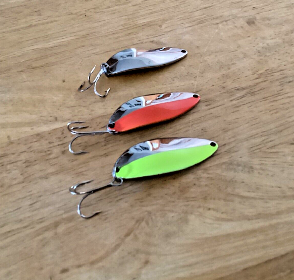 THREE (3) Little Cleo Wigl Lures- 1/2 ounce & Assorted Colors | eBay