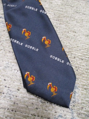 Boynton dark blue gobble turkey Thanksgiving embroidered critter preppy ...