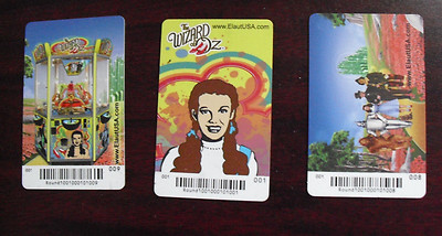 Lot of 3 Round 1 Arcade Wizard of Oz Cards Elaut LOOK | eBay