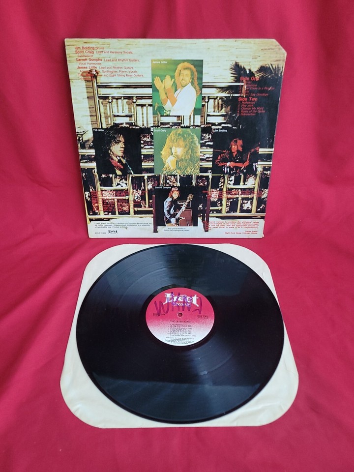 The Lazer Band Slammin Romance LP Vinyl Record Album | eBay