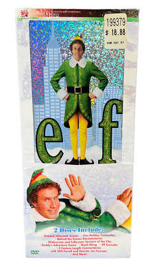 Elf DVD Infinifilm (2 Discs) Widescreen Fullscreen Extras Deleted ...