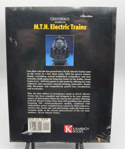 Greenberg's Guide to MTH Electric Trains w/TrainTracker NEW / SEALED | eBay