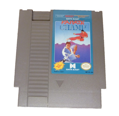 NES Karate Champ (Nintendo Entertainment System, 1986) Cleaned Tested ...