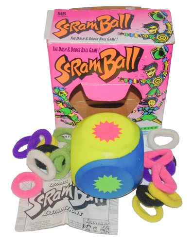 Vtg 1991 Scram Ball The Dash & Dodgeball Game Scramball | eBay