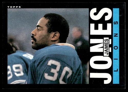 1985 Topps James Jones Detroit Lions #61 | eBay