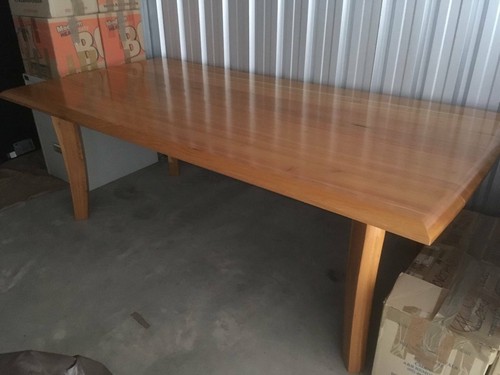 Solid European Oak Dining Table | eBay Australia