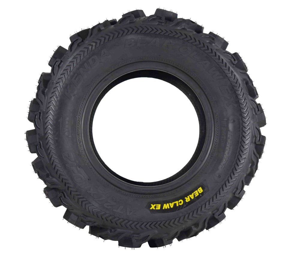 Kenda Bear Claw EX 27x10-12 Front & Rear ATV 6Ply Tires Bearclaw ...