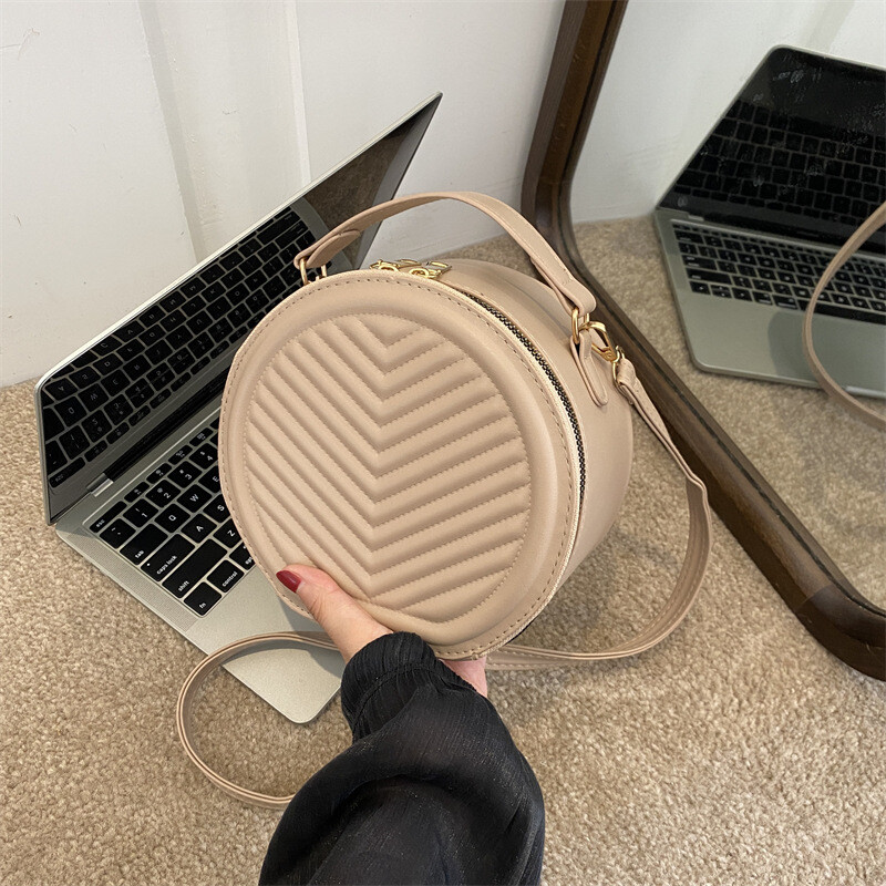 Stylish And Elegant Urban Chic Small Round Bag Women's Shoulder ...