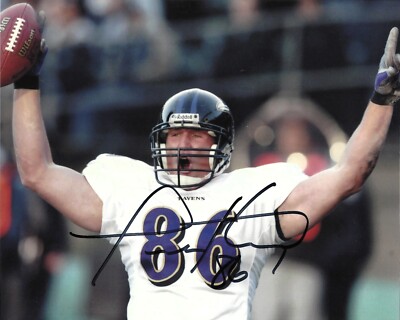 Todd Heap Autograph Signed 8x10 Color Photo NFL Baltimore Ravens TH003 ...