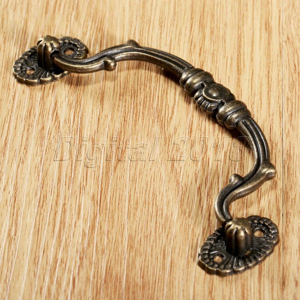 Retro Chinese Style Jewelry Box Furniture Chest Latch Hasp & Pull ...