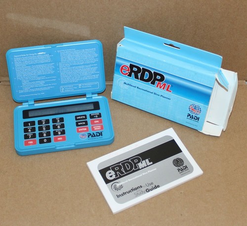 eRDPml Multilevel Recreational Dive Planner PADI - Model 70031 | eBay