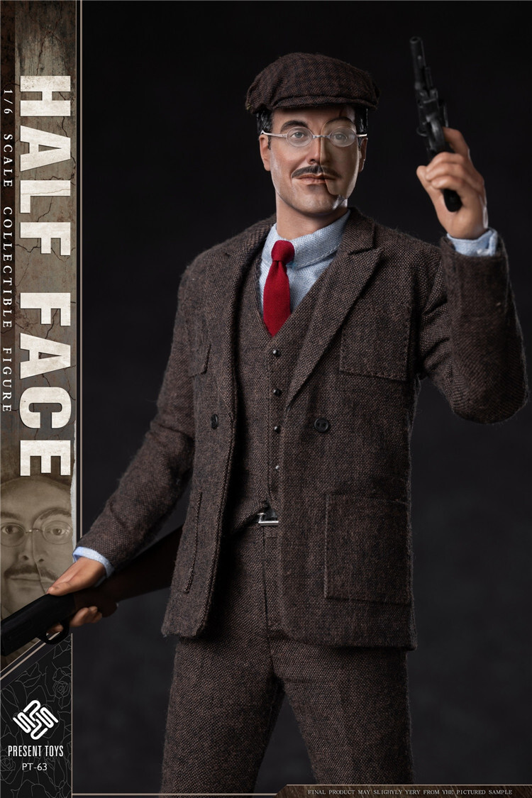 PRESENT TOYS PT-sp63 Half Face 1/6 Action Figure Model Collectible | eBay