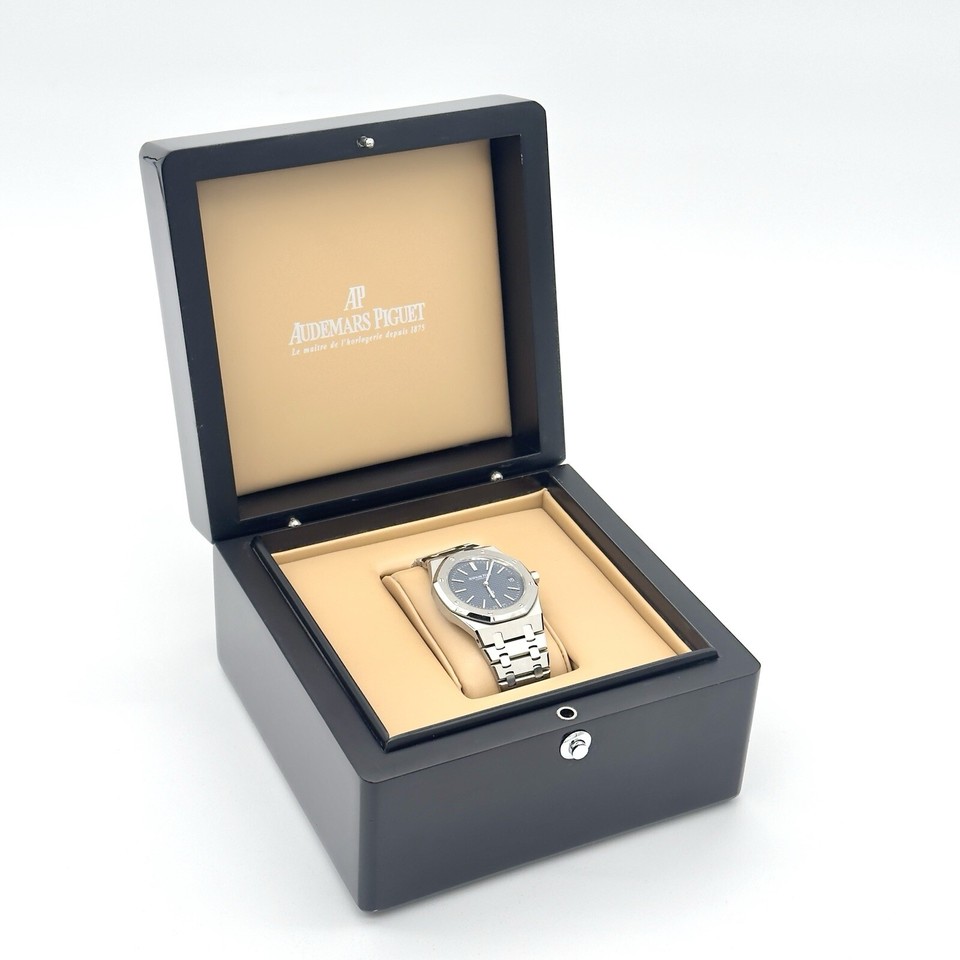 Black Box Luxury Tan Interior Audemars Piguet Watch Box | eBay