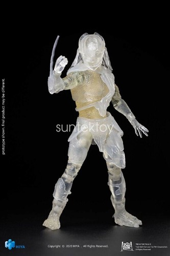 Hiya Toys LP0104 Mini Predators Invisible Falconer 1/18 Scale 4" Action ...
