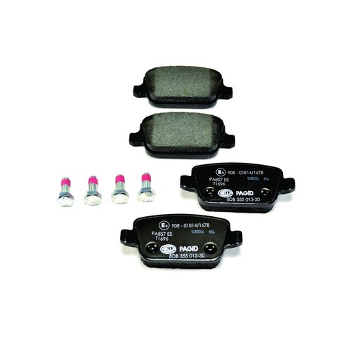 Hella Pagid Rear Brake Pads fits Land Rover FREELANDER 2 L359 2.2 TD4 ...