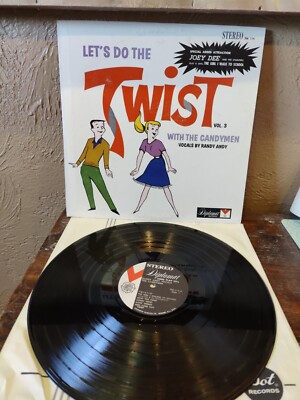 LET'S DO THE TWIST VOL 3 VINYL LP THE CANDYMEN DIPLOMAT STEREO FM 114 ...