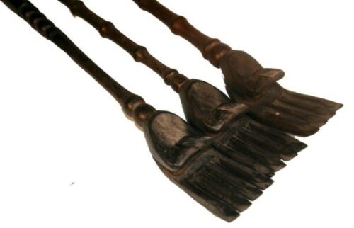 Fair Trade Hand Carved And Painted Balinese Wooden Back Scratcher 44Cm ...