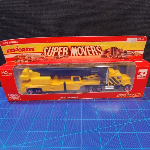 Majorette Super Movers 617 600 Series Enterprise Construction Crane | eBay