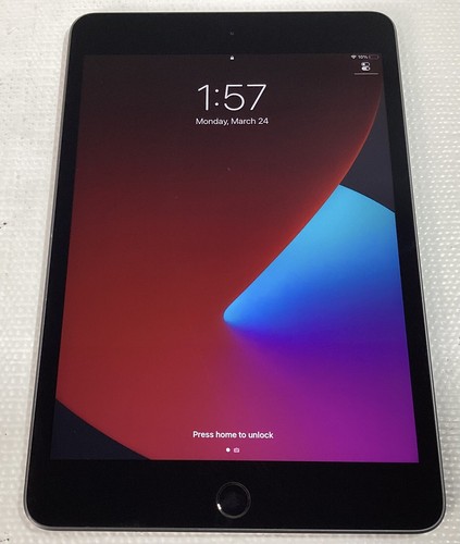 Apple iPad Mini 5th Gen 7.9" A2133 64GB Wifi Gray | eBay
