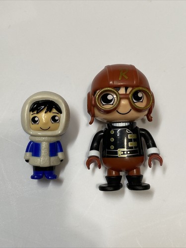 Ryan's World Road Trip Figure Alaska & Pilot Ryan Action Mini Figure ...
