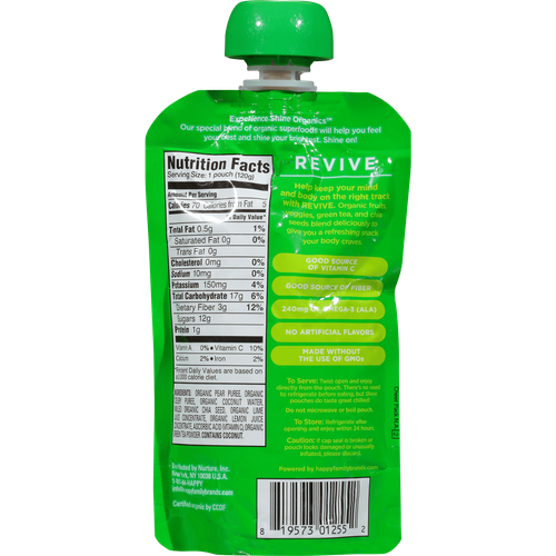 Nurture Shine Organics Revive Fruits Veggies & Micronutrients Blend 4. ...