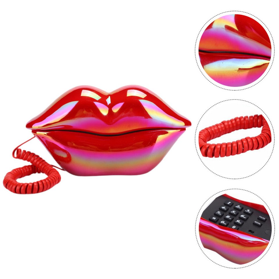 Lip Land Line Phone Lips House Landline Phones Retro | eBay