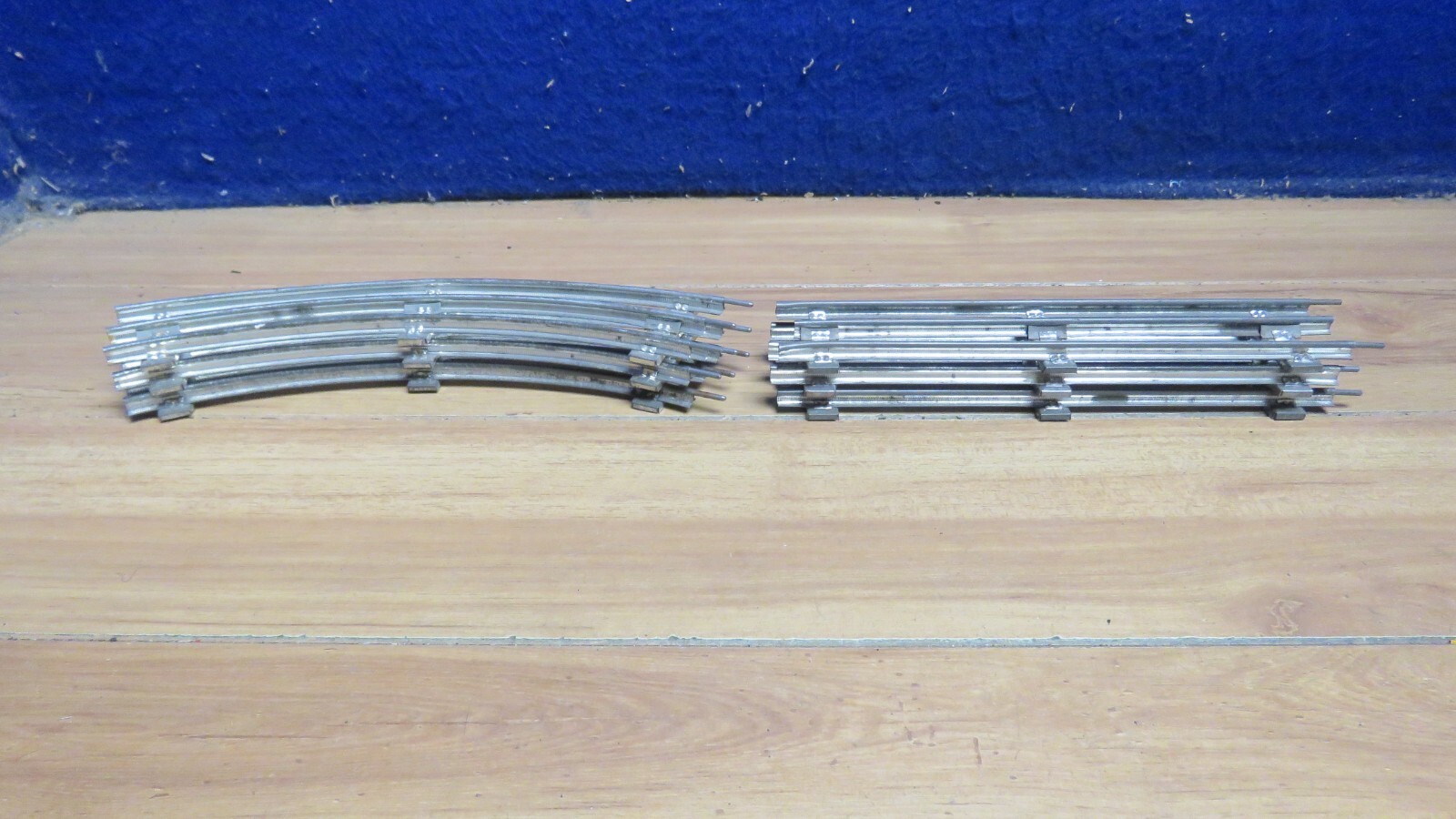 3 PIECES MARX O27 GAUGE TRACK STRAIGHT 3 CURVED 626396 | eBay