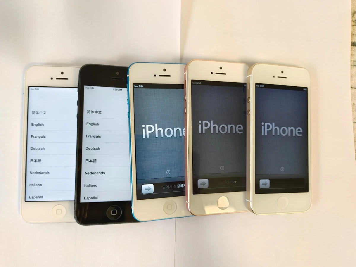 Iphone 5s Colors Blue